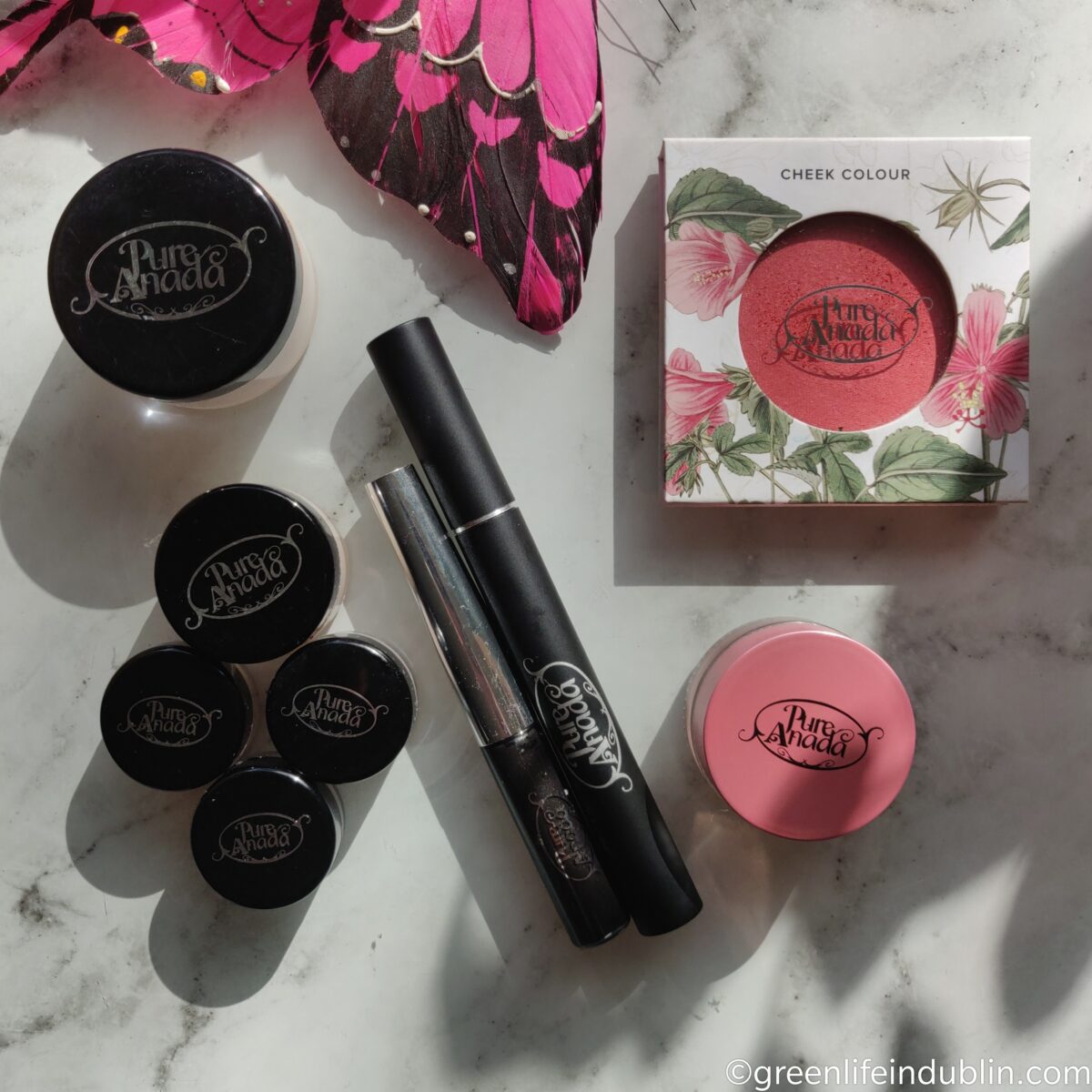 Pure Anada Natural Make Up Look & Products Reviews – Green Life In Dublin